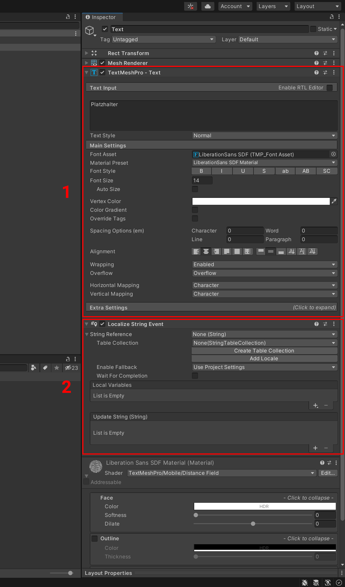 Unity Spiel Lokalisierung mit dem offiziellen Localization Package ...